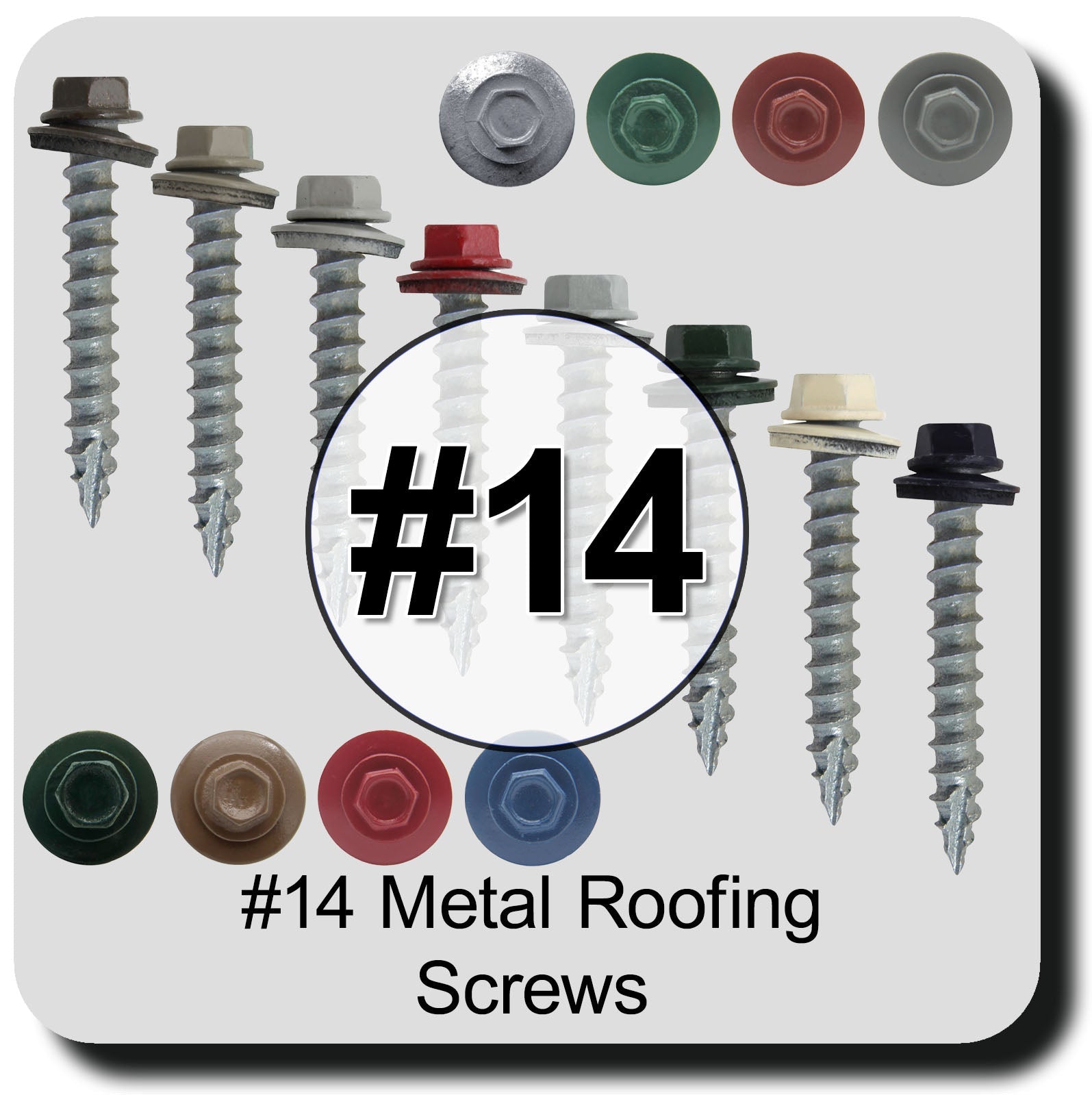 #14 Metal Roofing Screws – JakeSales.com
