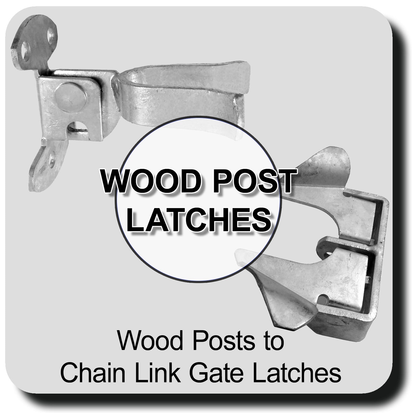 Wood Post or Flat Wood Side Latches – JakeSales.com