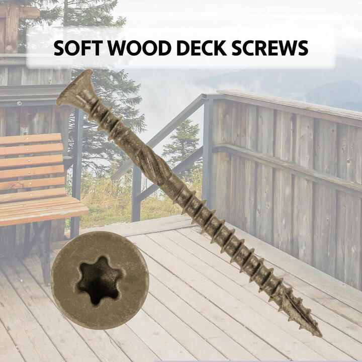 Soft Wood Decking Screws – JakeSales.com